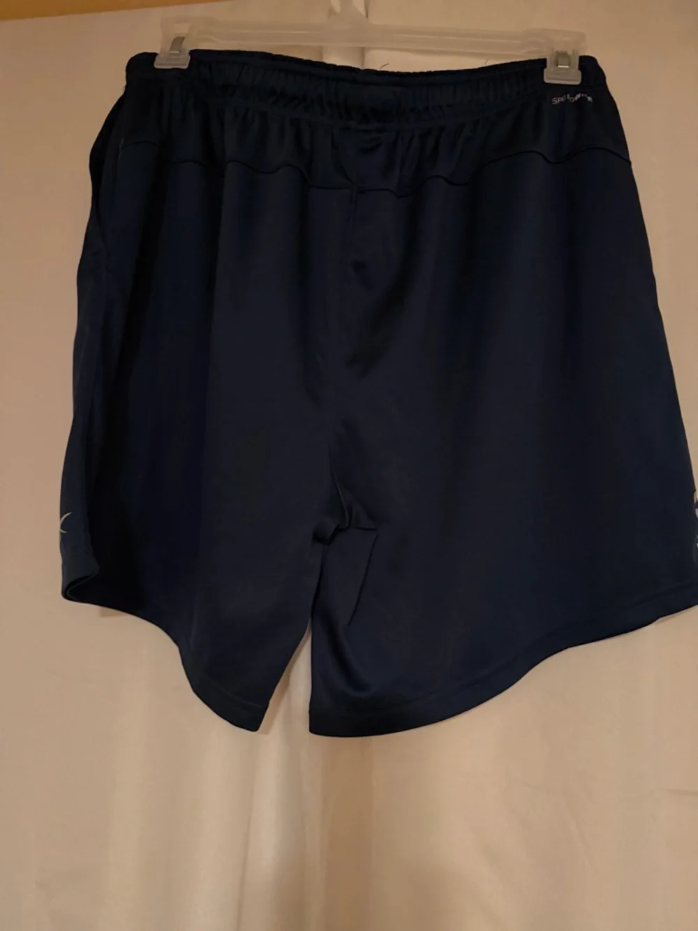 Reebok | Shorts | Reebok Mens Dark Navy Athletic Shorts With Logo ...